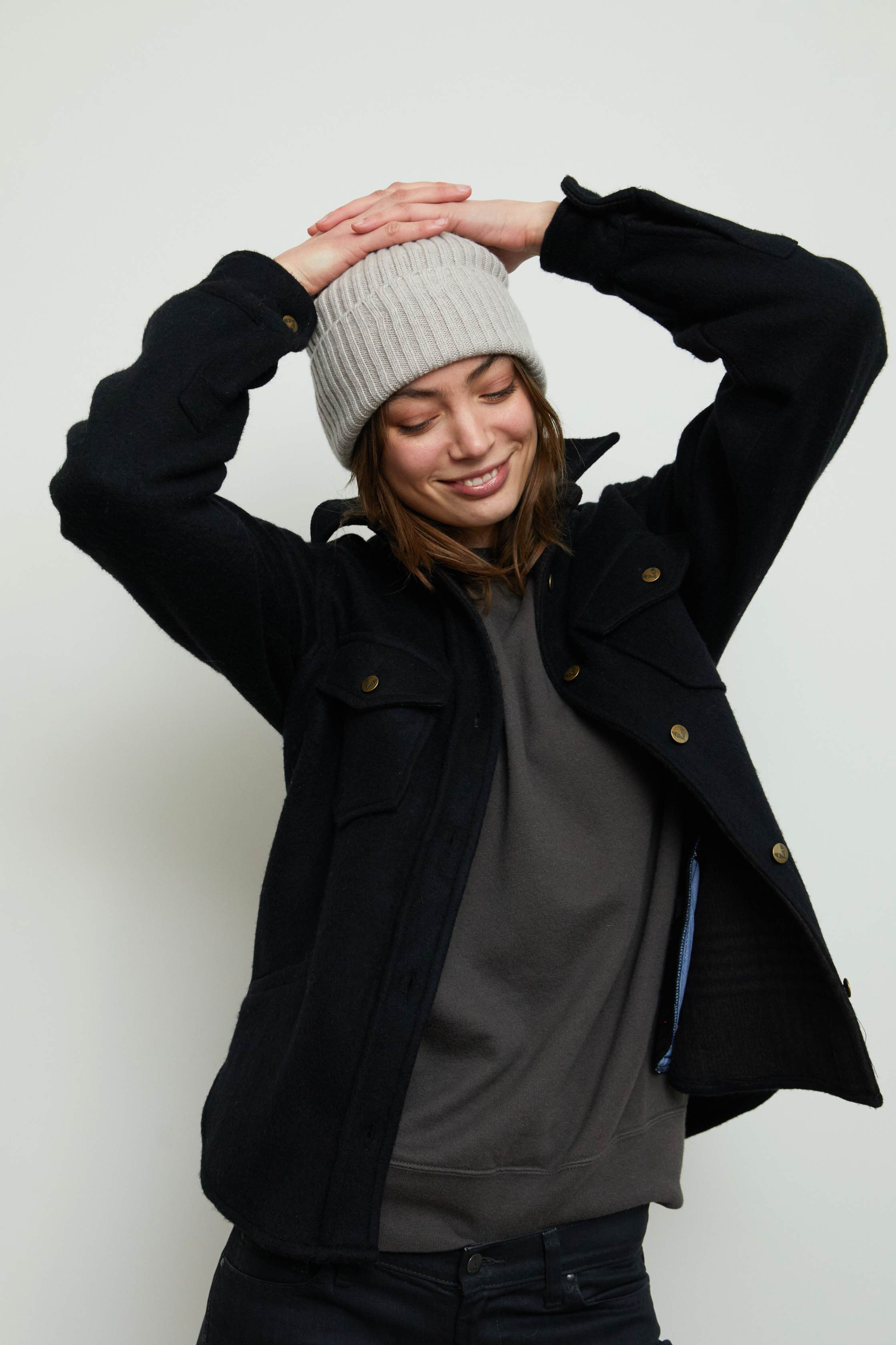Cashmere Ribbed Slouchy Toque – Tuck Shop Trading Co.